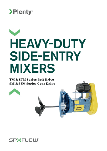 Plenty TM & STM Series - Side Entry Mixers