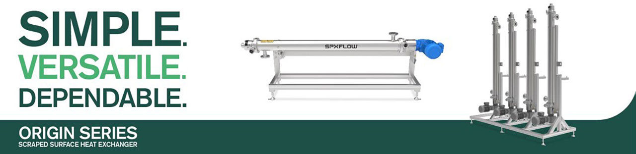 Origin Series Scraped Surface Heat Exchanger - Simple. Versatile ...